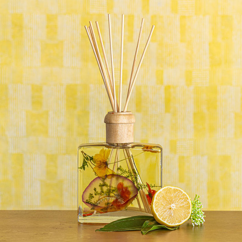 Signature Botanical Reed Diffuser - Sugared Citrus – Rosy Rings