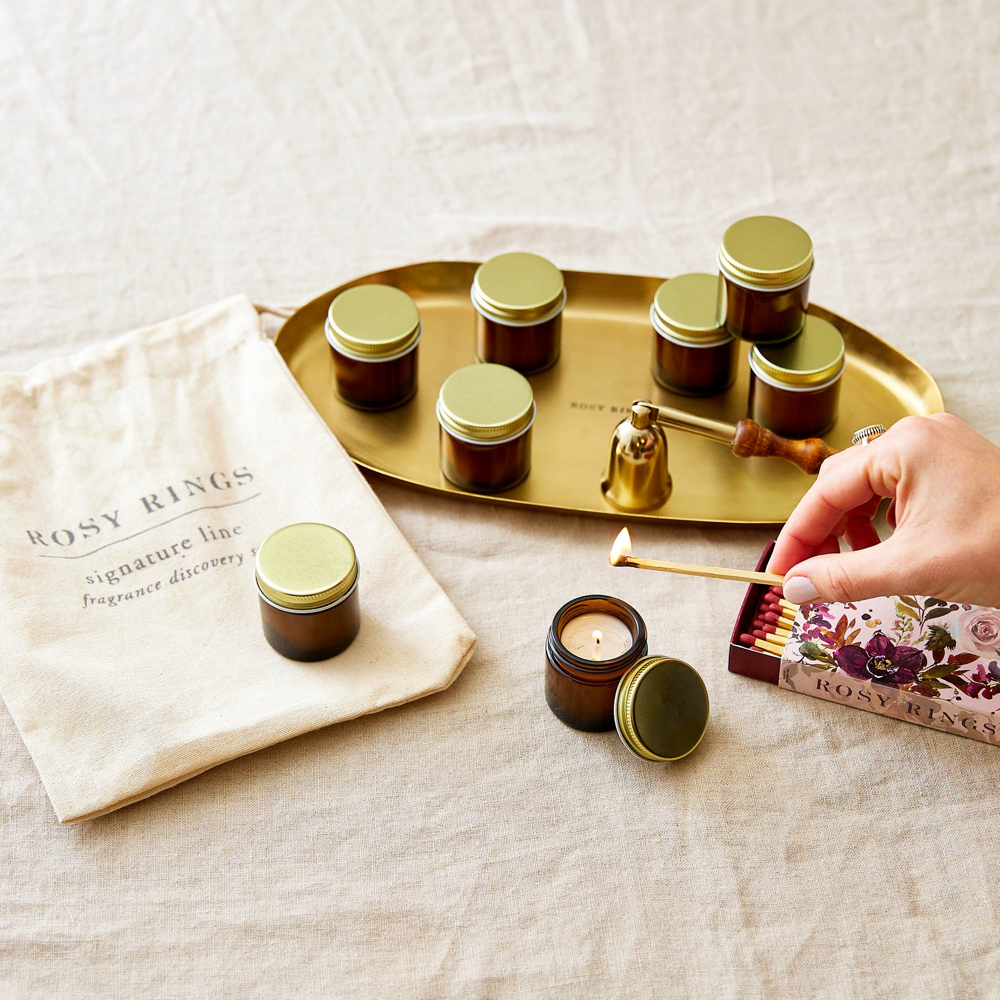 Signature Fragrance Discovery Set - 8 Fragrances – Rosy Rings